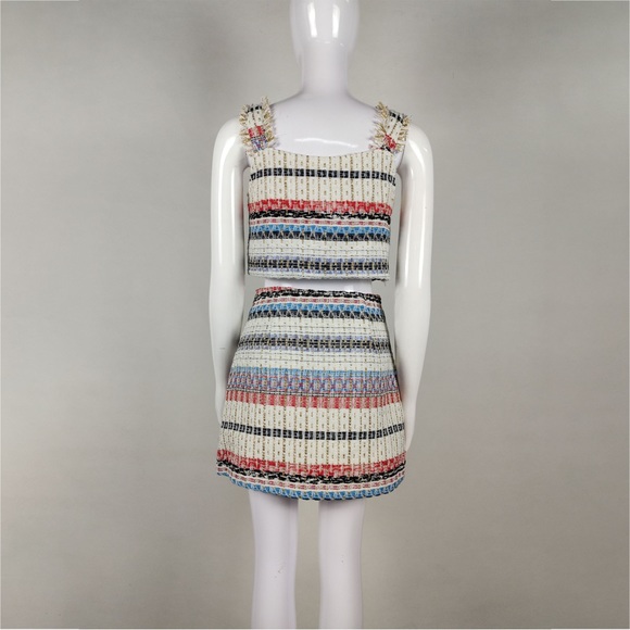 Excessive Behavior | Skirts | Mini Tweed 2 Piece Skirt Set | Poshmark